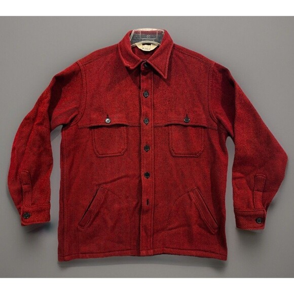 Woolrich | Jackets & Coats | Vintage Woolrich Heavy Wool Shirt Jacket ...